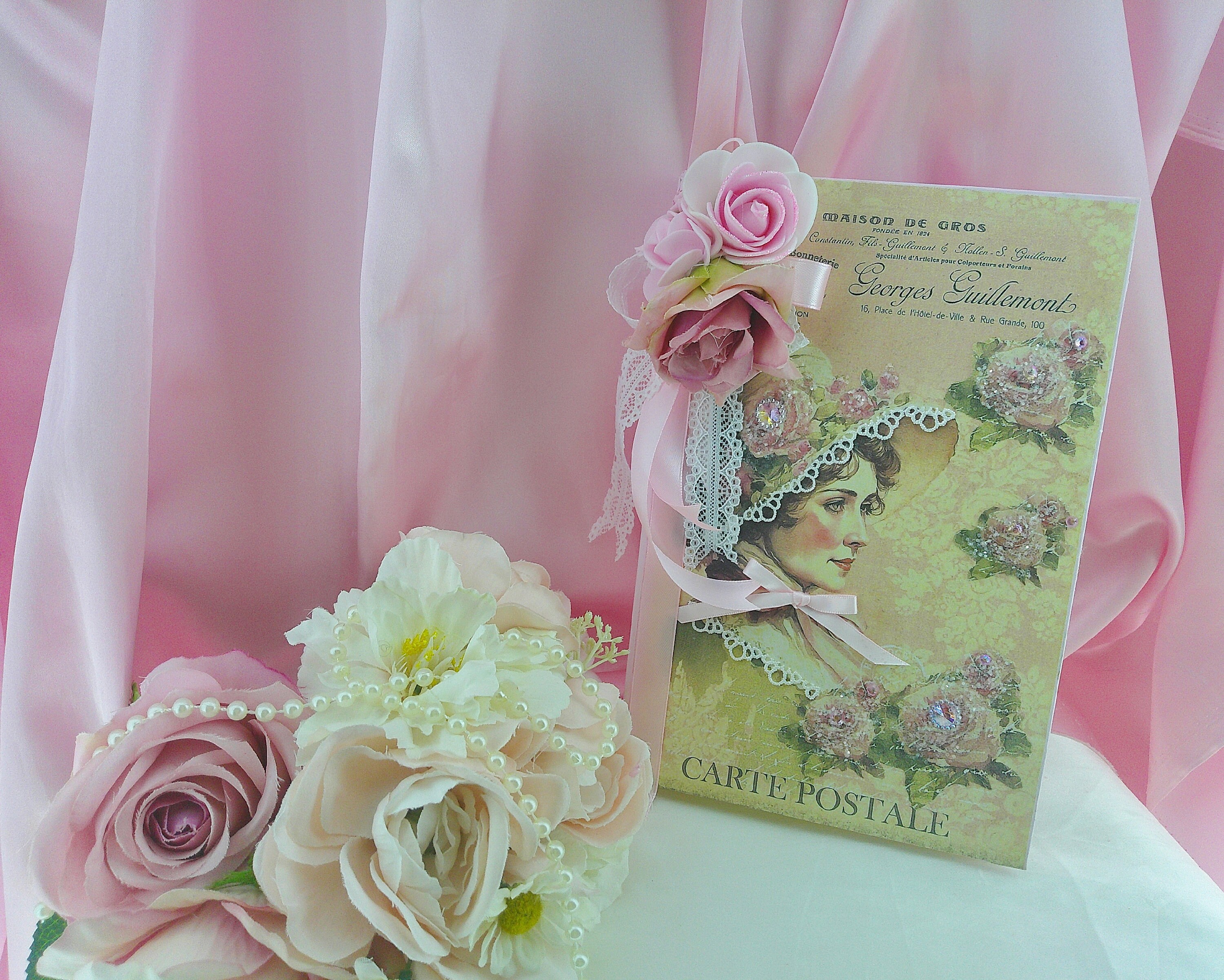 Shabby Chic Victoriandecorative Table Book W/victorian Inspired ...