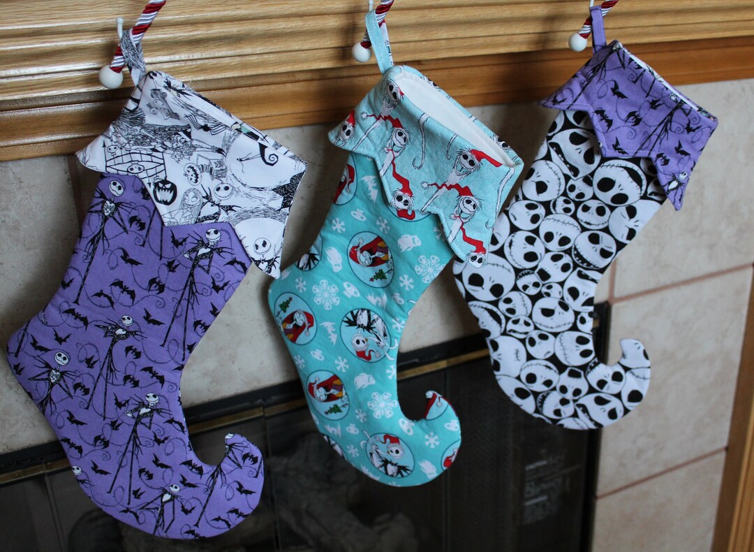 Nightmare Before Christmas Stockings - Etsy