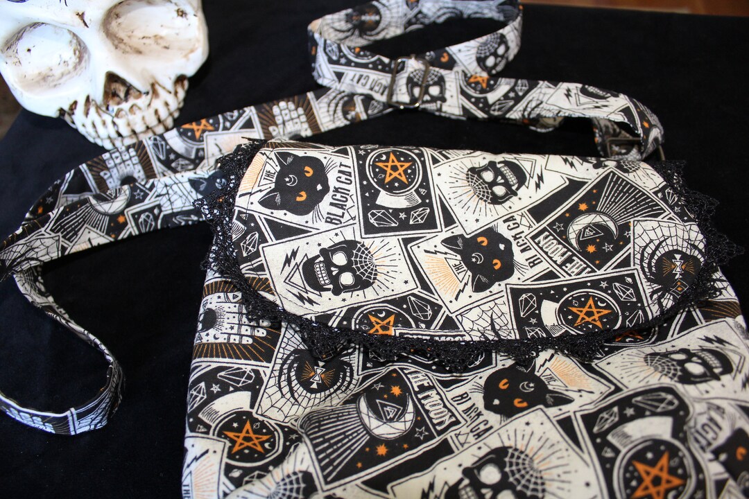 Tarot Card Sack Purse, Crossbody Bag, Sling Bag - Etsy