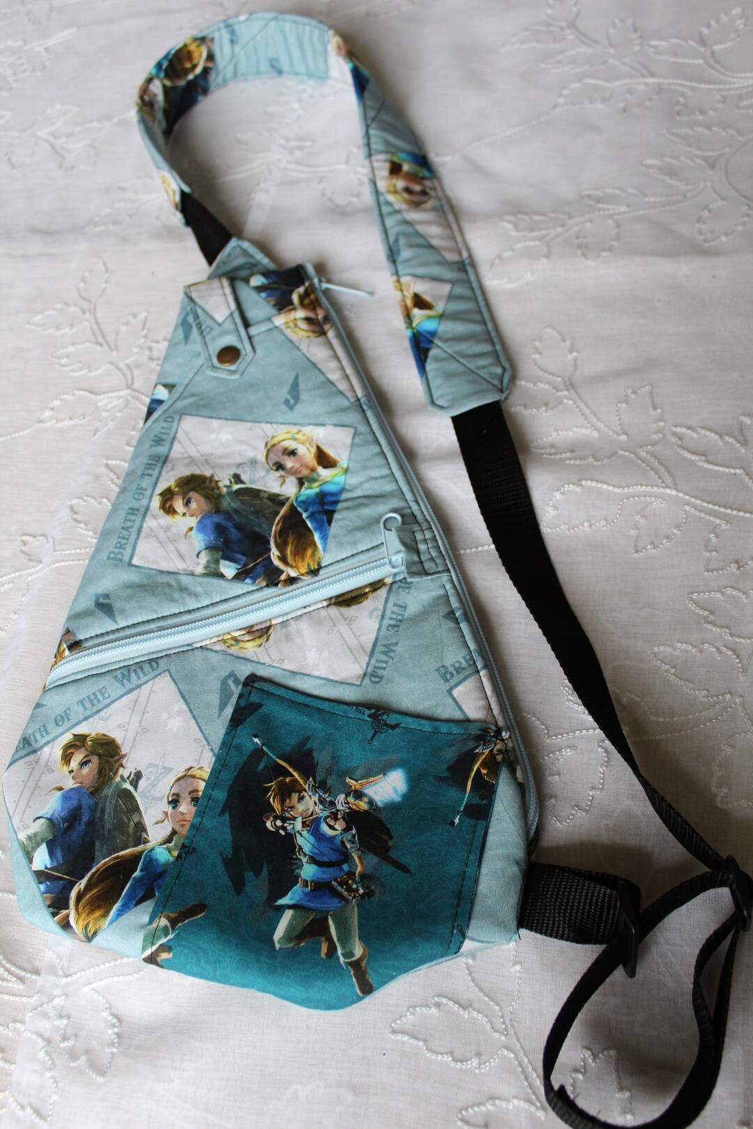 Legend of Zelda Crossbody Sling Bag, Chest Bag, Fanny Pack - Etsy