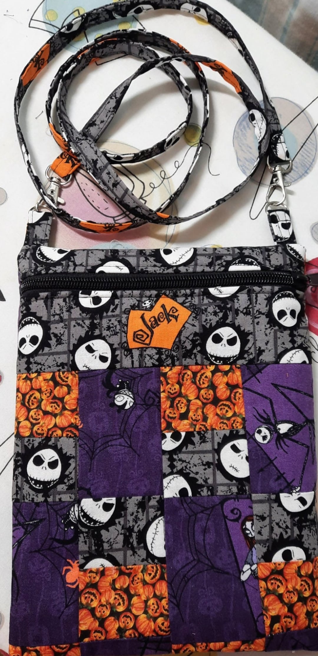 Jack Nightmare Before Christmas Quilty Bag - Etsy