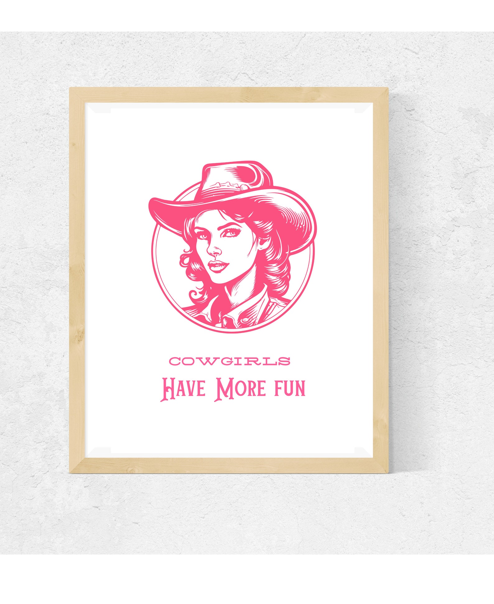 Retro Disco Prints, Western Prints, Cowgirl Prints Pink Cowgirl, Bar ...