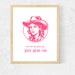 Retro Disco Prints, Western Prints, Cowgirl Prints Pink Cowgirl, Bar ...