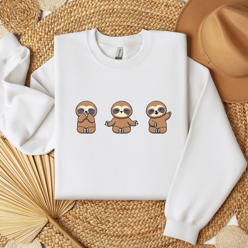 Sloth Sweatshirt, Sloth Lover Gift, Funny Sloth Shirt, Cute Sloth Shirt ...