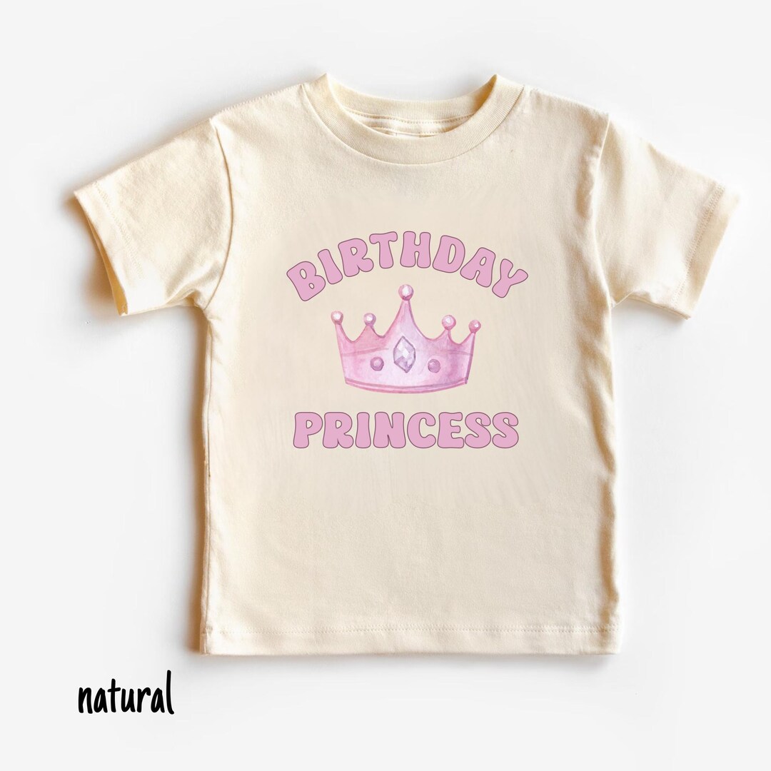 Princess Birthday Girl Shirt, 4ever Princess Birthday, Princess ...