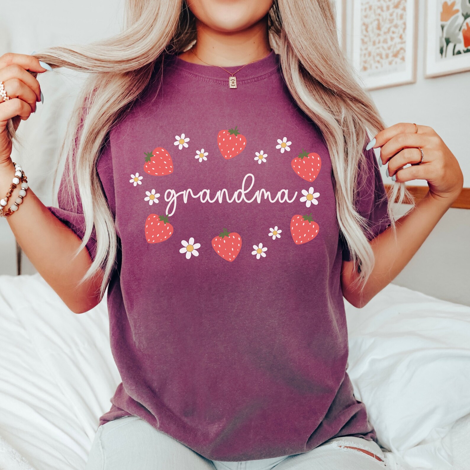 Strawberry Grandma Shirt Strawberry Shirt Berry First Birthday Grandma ...