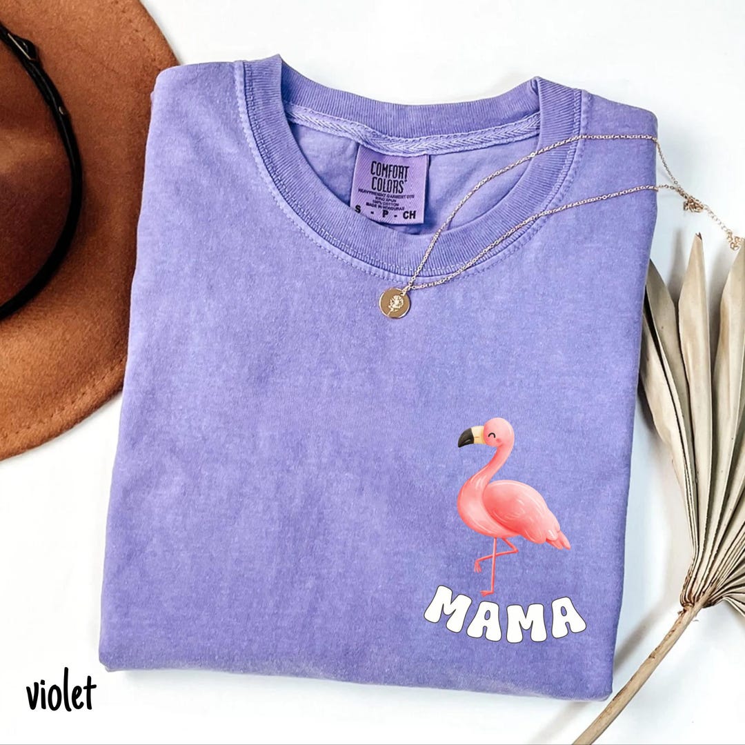 Flamingo Mama Shirt Flamingo First Birthday Shirt Flamingo Theme 1st ...