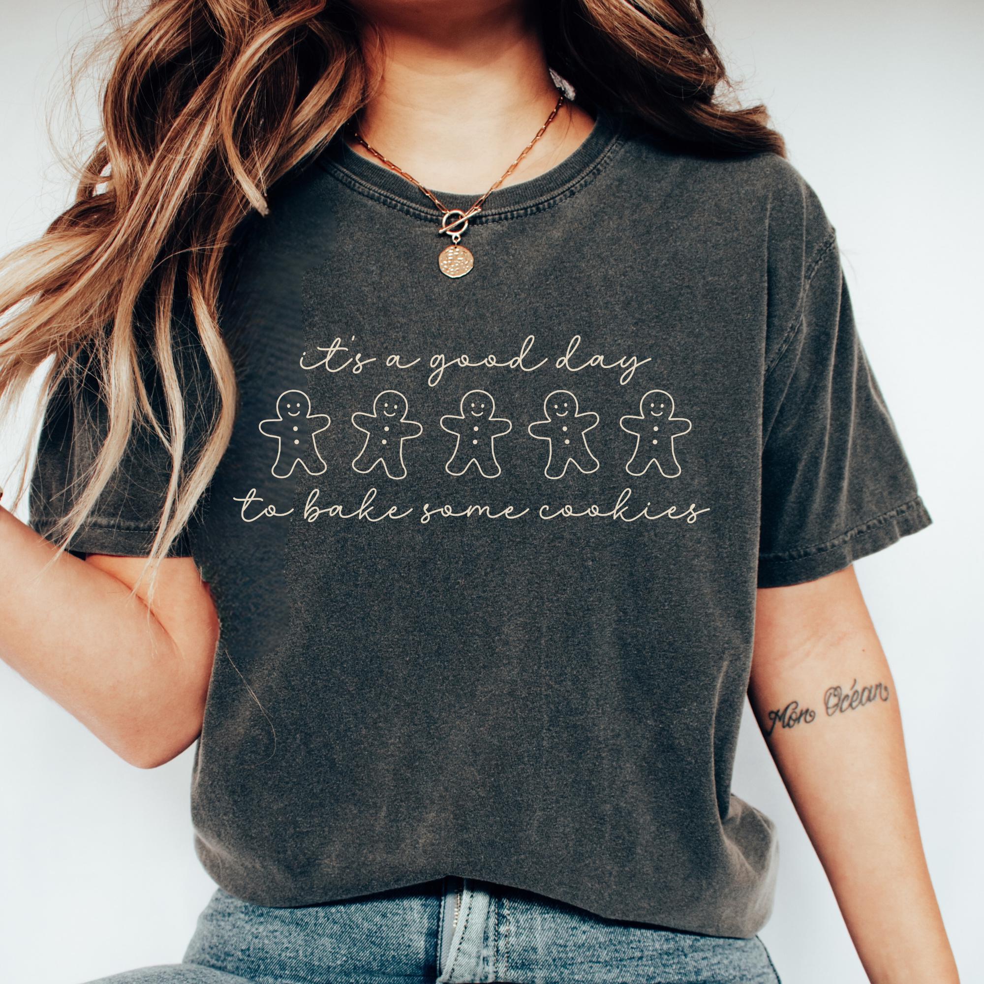 Gingerbread Shirt Gingerbread Man Holiday Women Shirt Christmas ...