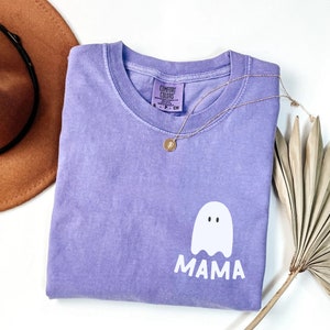 Ghost Mama Shirt Spooky One Mom Dad Ghost Shirt First Boo Day Matching ...