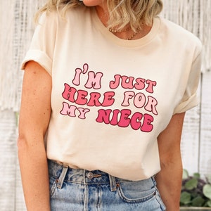 I'm Just Here for My Niece Shirt Auntie Shirt Berry First Birthday ...