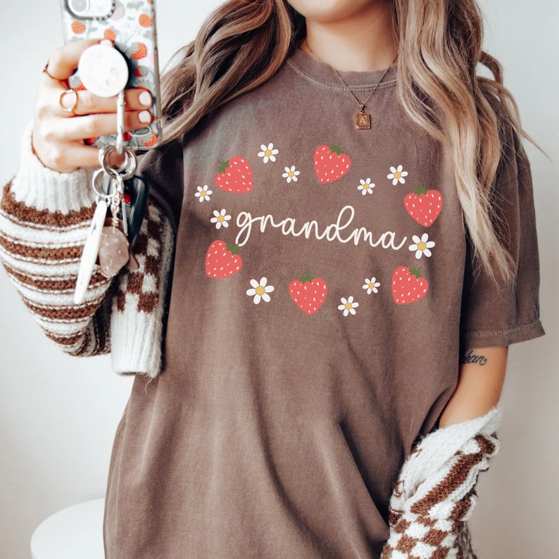 Strawberry Grandma Shirt Strawberry Shirt Berry First Birthday Grandma ...