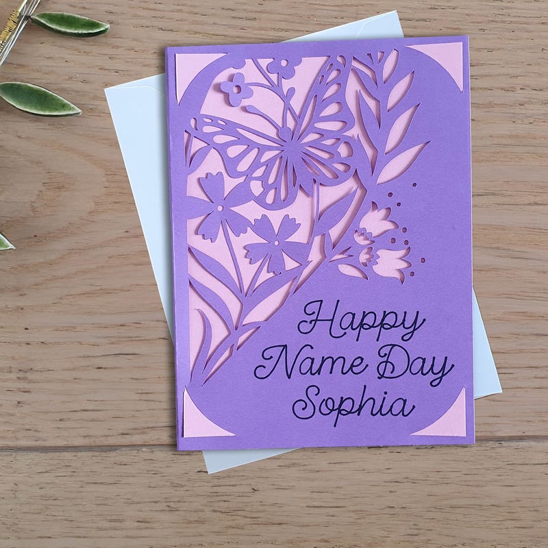 Greek Happy Name Day Card - Etsy