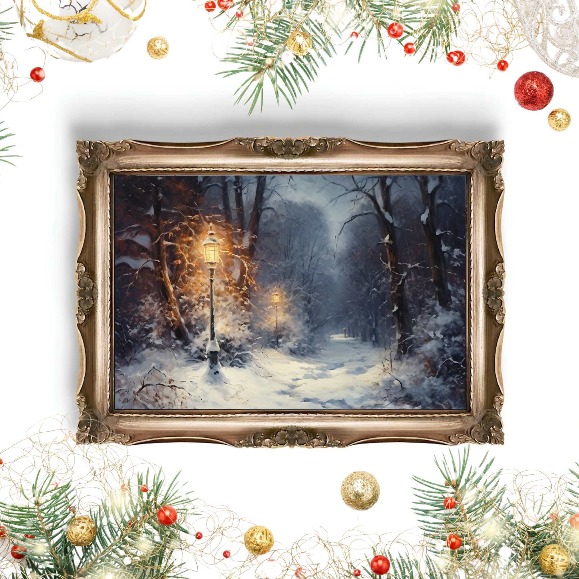 Spiritual Forest, Enchanted Forest, Forest Print, Fantasy Painting ...
