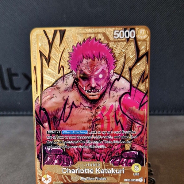 One Piece Katakuri Card - Etsy