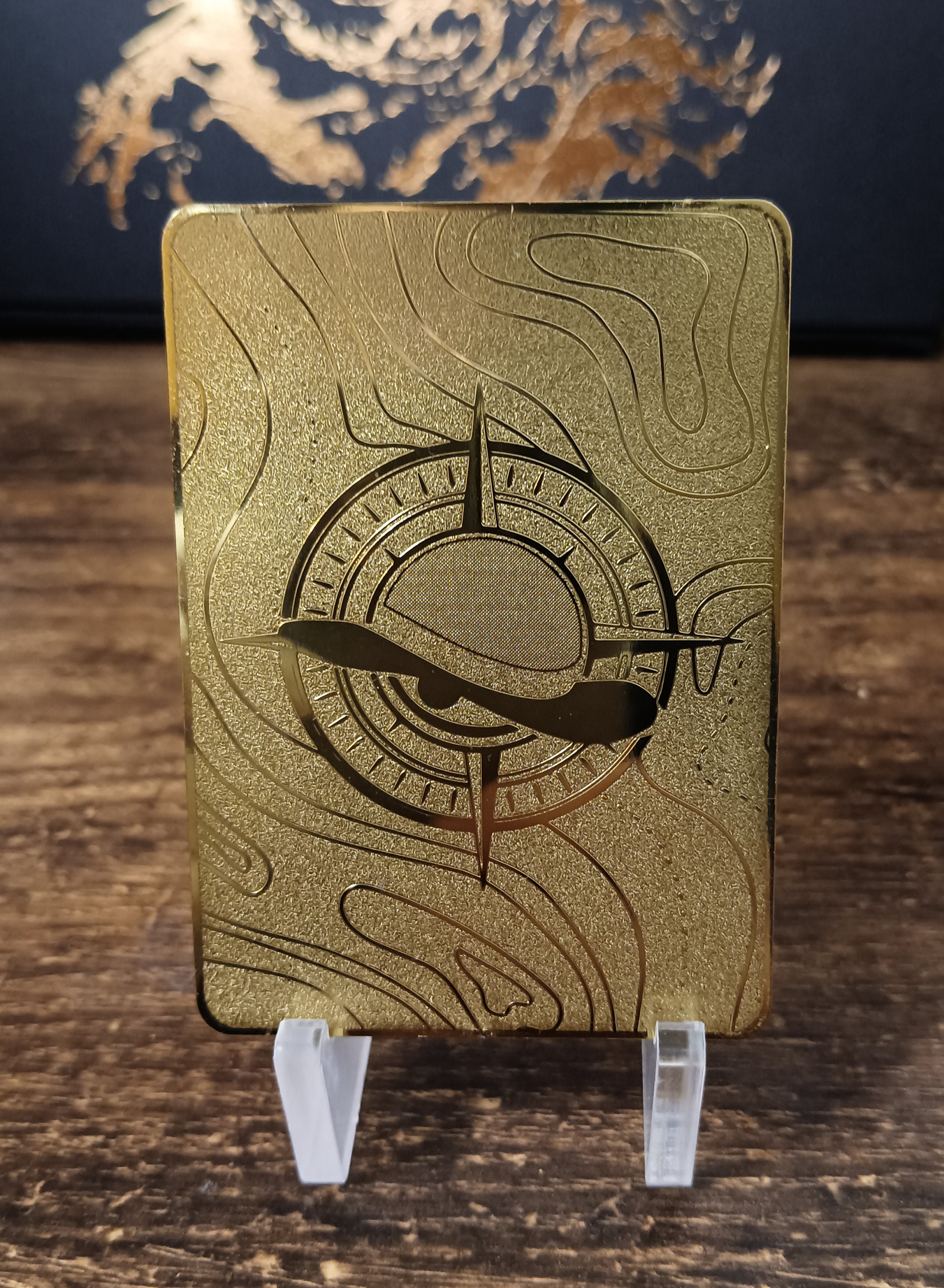 Custom Golden Metal Nami Leader Card 0P03-040L One Piece TCG - Etsy