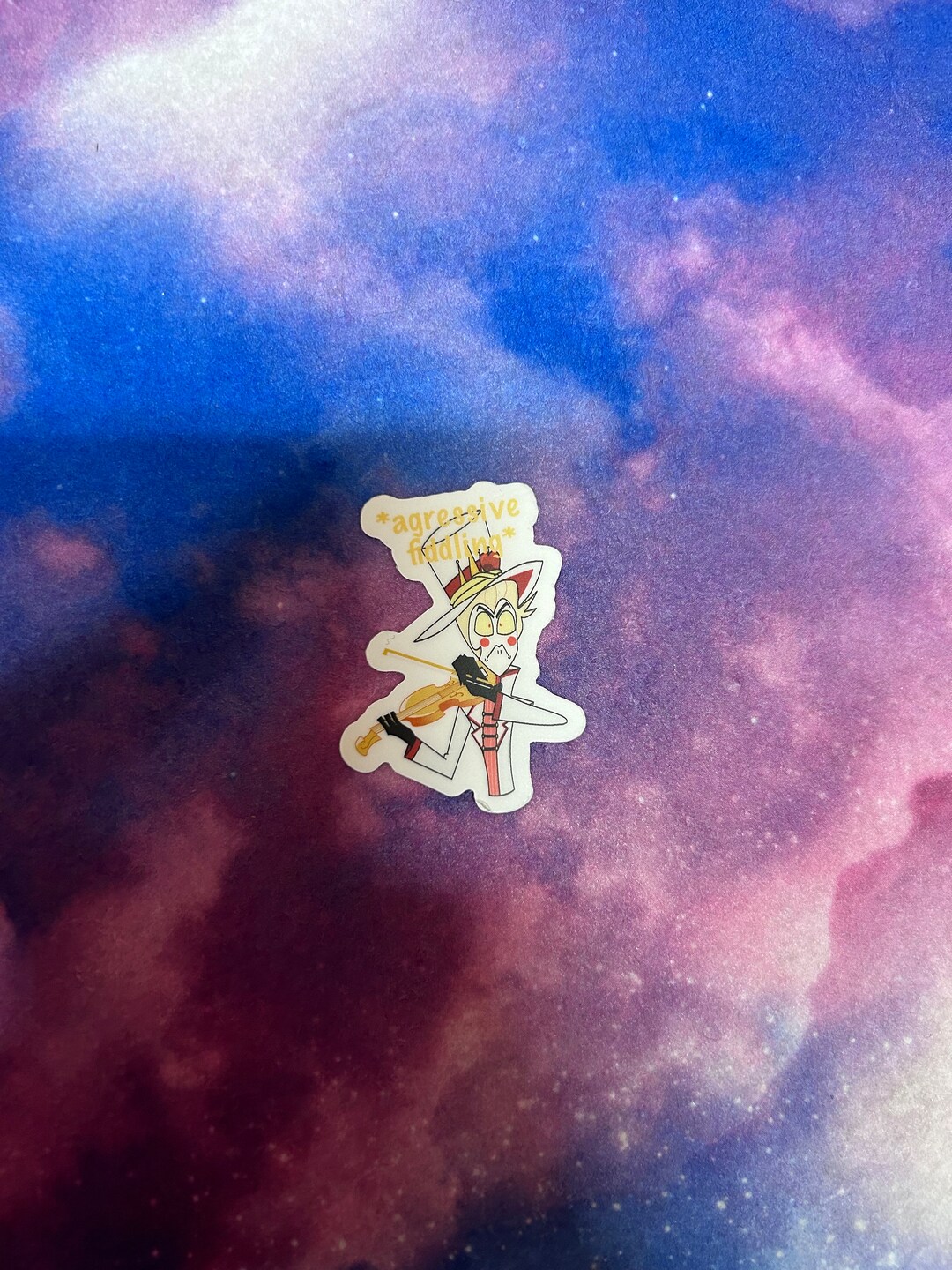 Aggressive Fiddling Sticker - Etsy