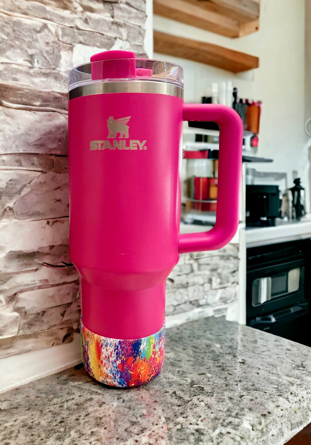 Splatter Paint Multicolor Stanley Cup Boot - Etsy