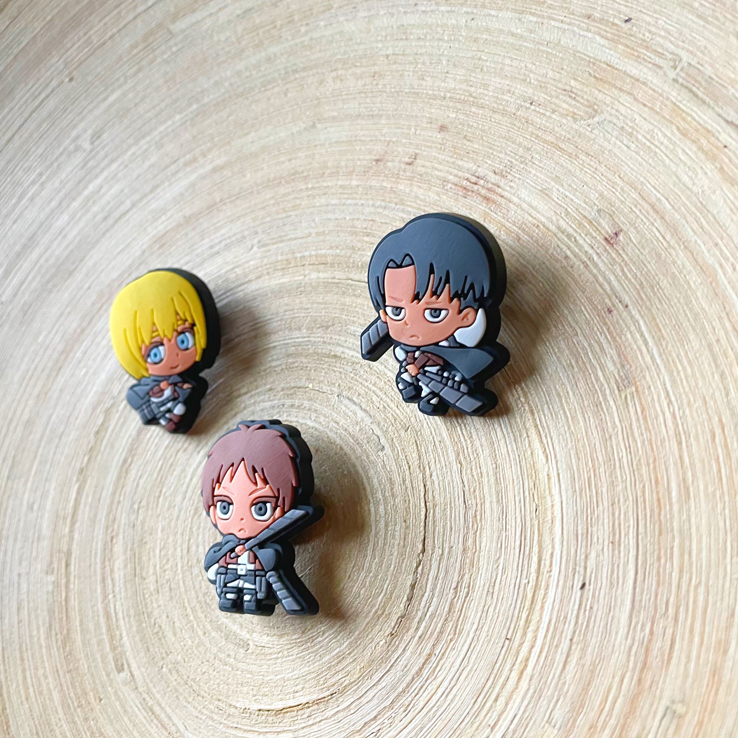 Attack on Titan Anime Croc Charms Anime Mix Shoe Charms - Etsy