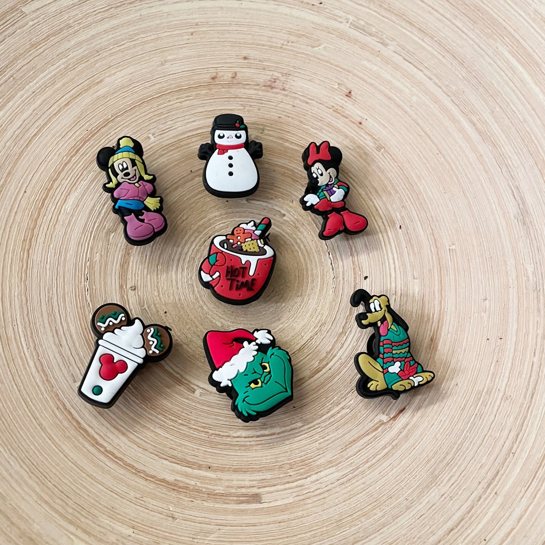 Christmas Cartoon Croc Charms - Micky Christmas Croc Charms - Minnie ...