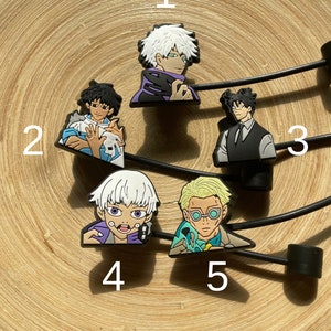 Jujutsu Kaisen New Anime Straw Toppers Anime Mix Straw Toppers Anime ...