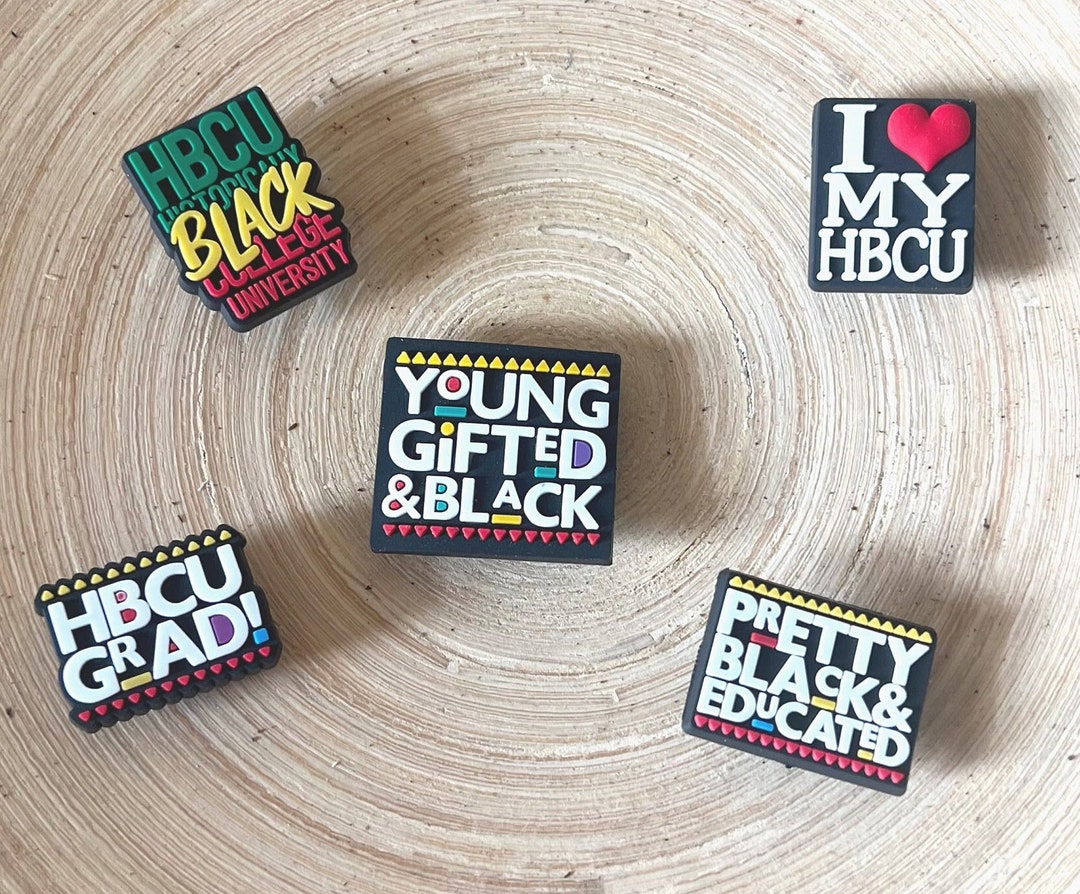 HBCU Shoe Charms - College Shoe Charms - Black Shoe Charms- Shoe Charms ...
