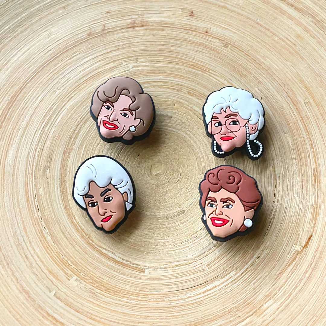 Golden Girls Croc Charms - Adult Tv Croc Charms - Funny Croc Charms ...