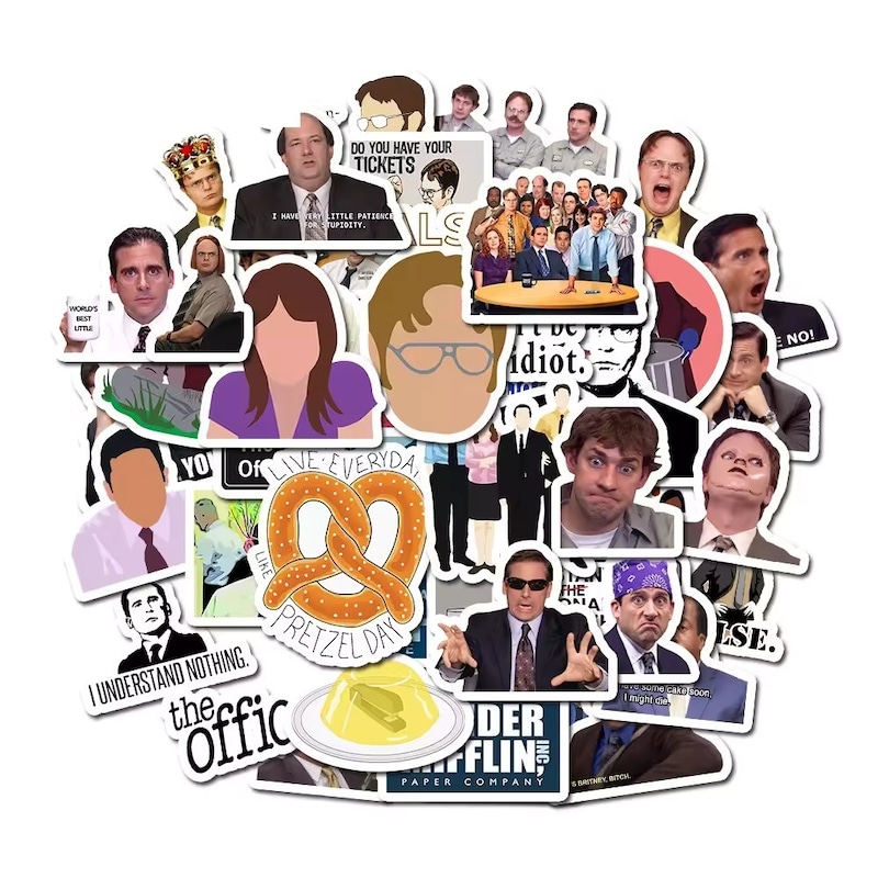 The Office Stickers - Etsy