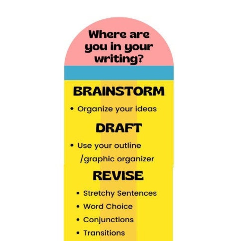 Writing Poster - Etsy