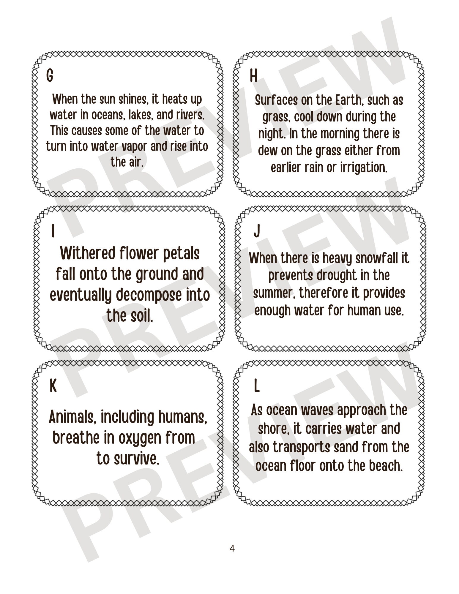 Earth's Spheres Interactions Sorting Activity - Etsy