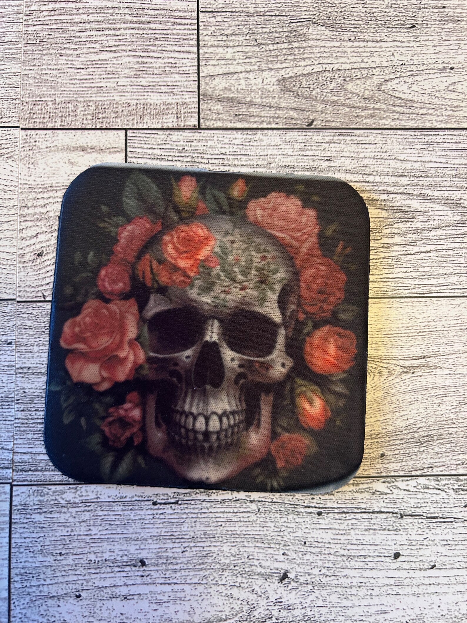 Skulls Coasters (set of 4) - Etsy