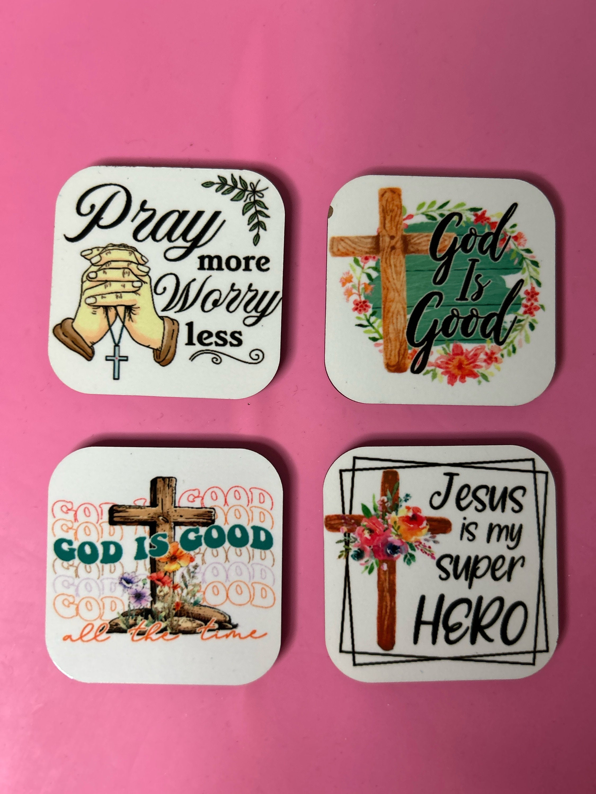 God is Good Magnets (set of 4) - Etsy