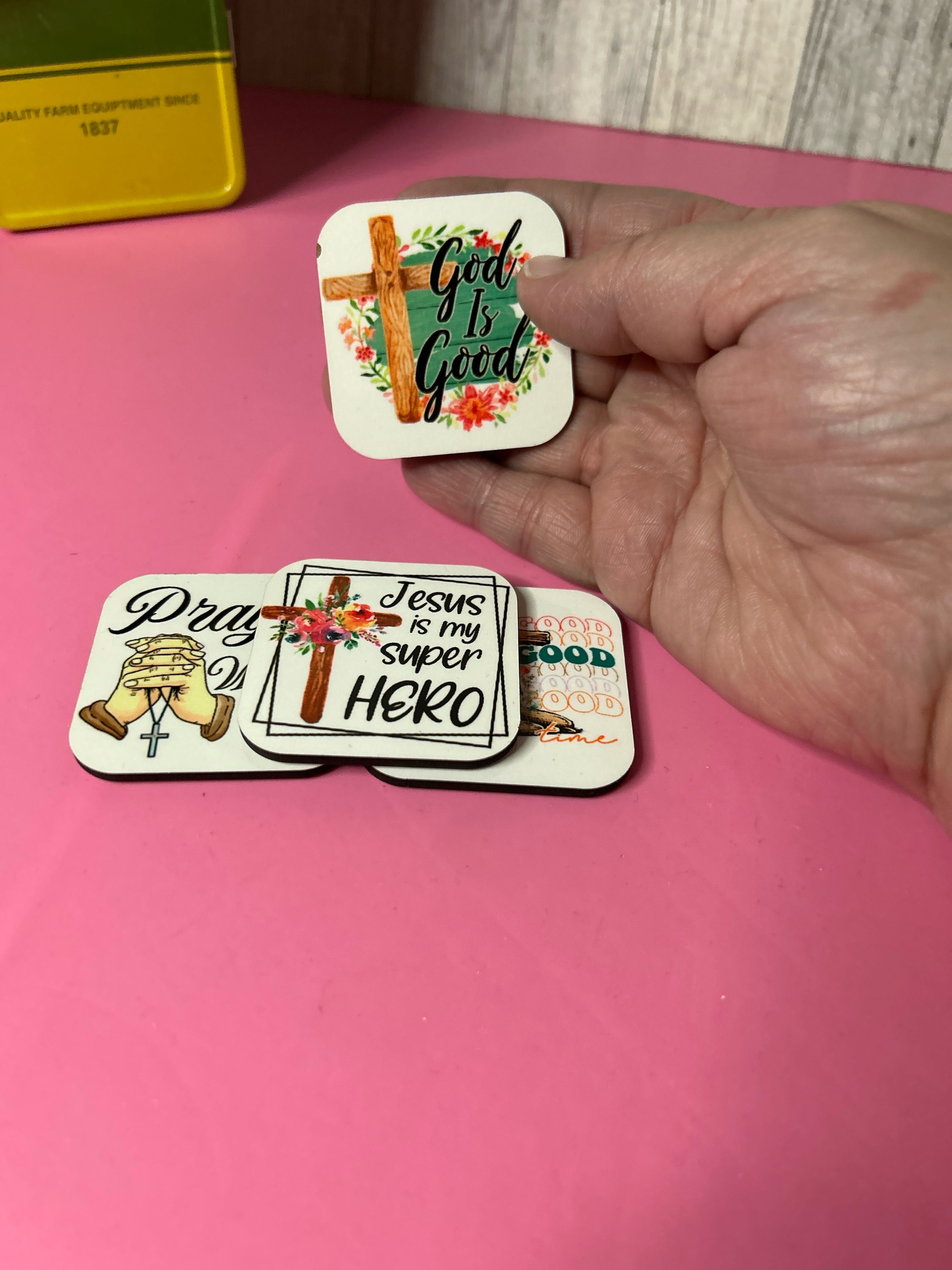 God is Good Magnets (set of 4) - Etsy