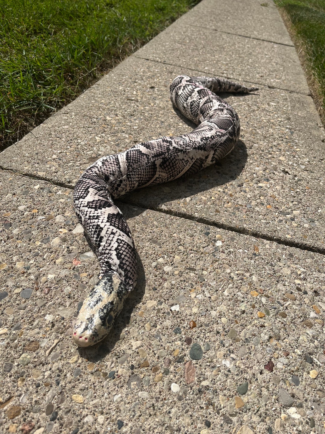 Cynthia the Weighted Snake - Etsy