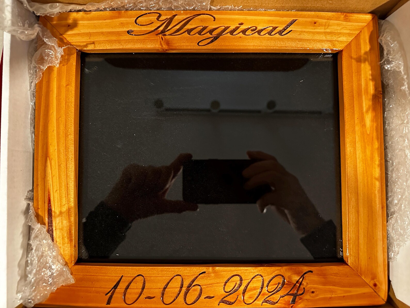 Rustic Cedar Picture Frames Available in Multiple Sizes. Handcrafted ...