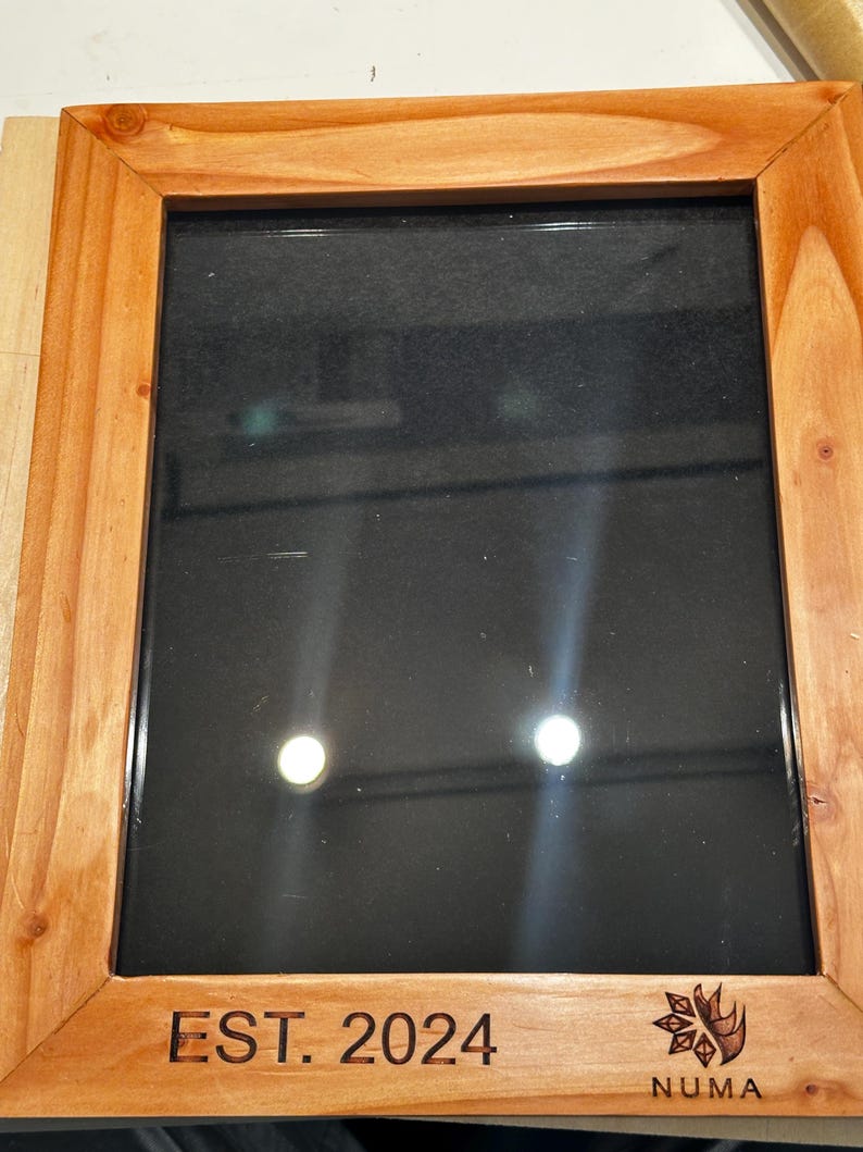 Rustic Cedar Picture Frames Available in Multiple Sizes. Handcrafted ...