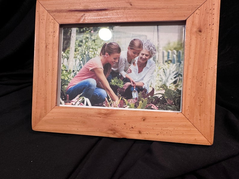 Rustic Cedar Picture Frames Available in Multiple Sizes. Handcrafted ...