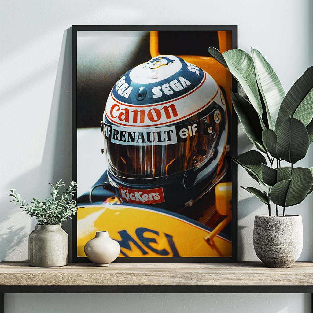 Nigel Mansell Starting Box Stare Poster - Etsy