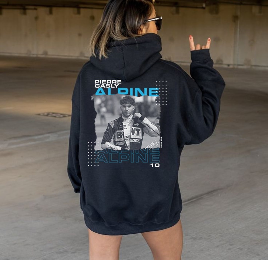 Pierre Gasly Paper Cutout Hoodie, F1 Hoodie, F1 Sweatshirt, F1 Gift, F1 ...