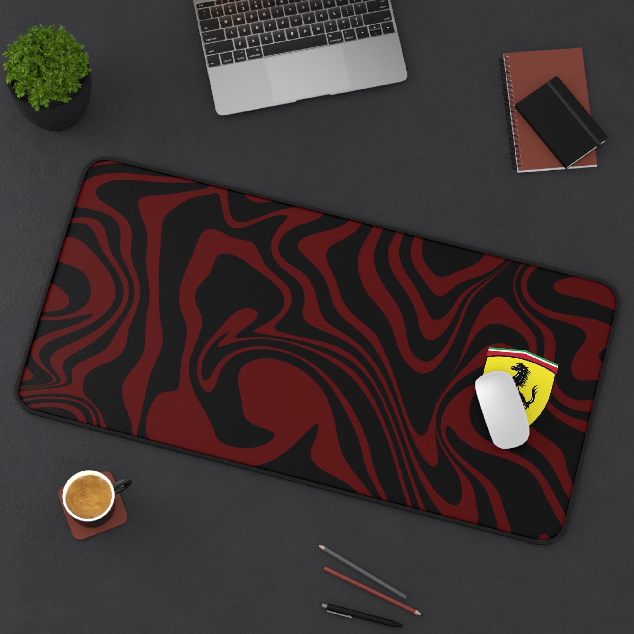 Ferrari Desk Mat, Ferrari Mouse Pad, Ferrari, Formula 1, F1, F1 Gift ...
