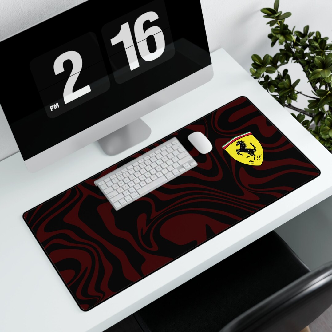 Tapis de bureau Ferrari, Tapis de souris Ferrari, Ferrari, Formule 1 ...