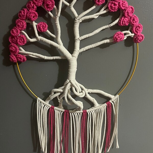 Macrame Tree of Life Wall Hanging - Etsy