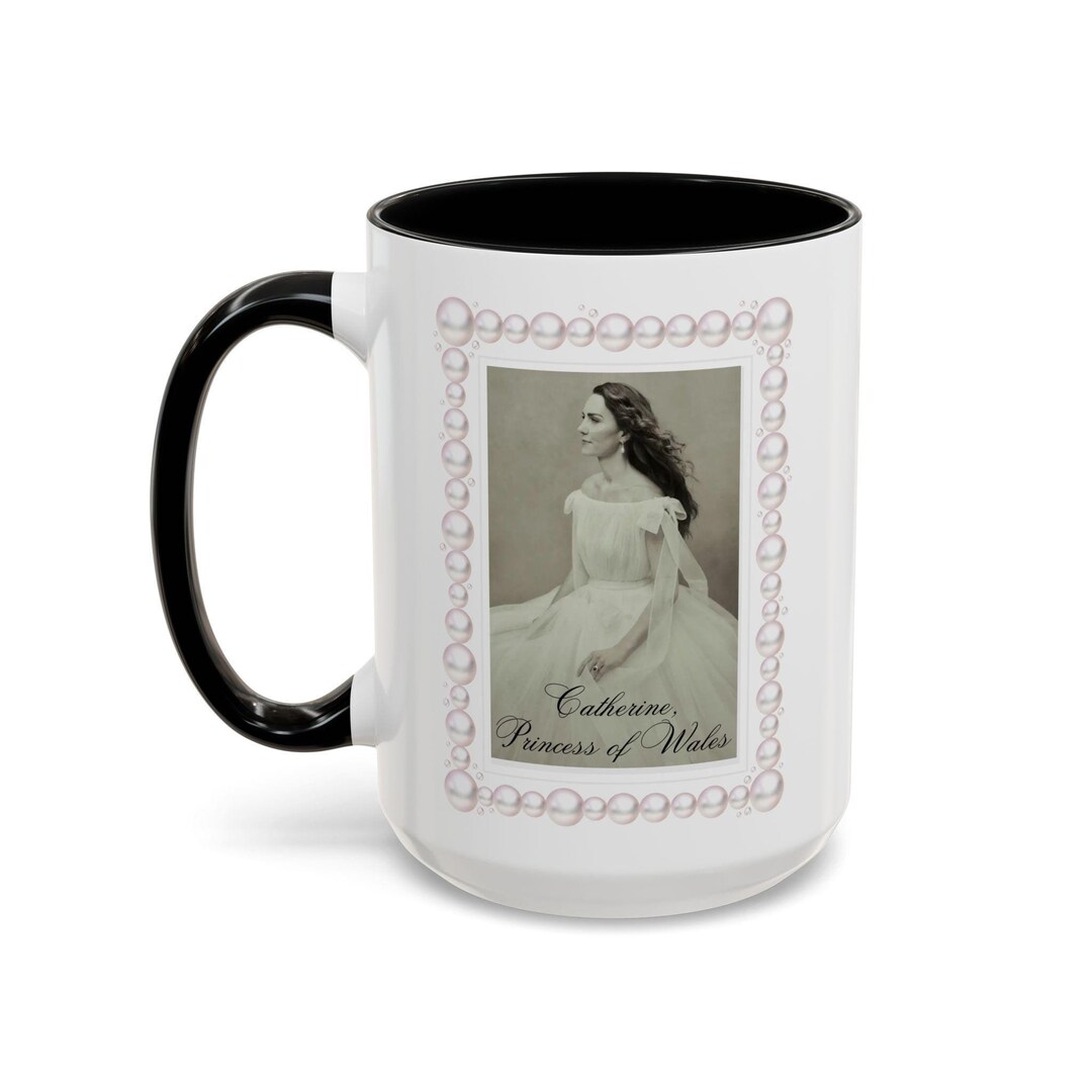 Princess Kate Mug, HRH Catherine of Wales Mug, Royal Family Portrait ...