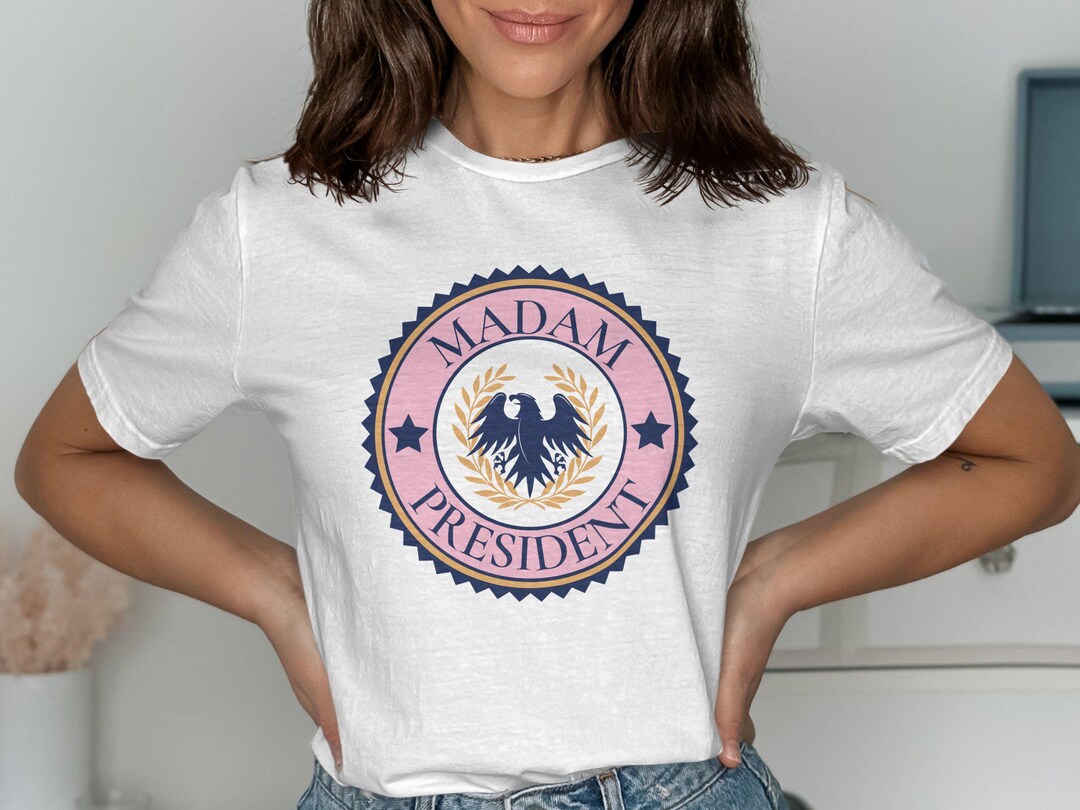 Madam President Pink Presidential Seal, Kamala Harris for President ...