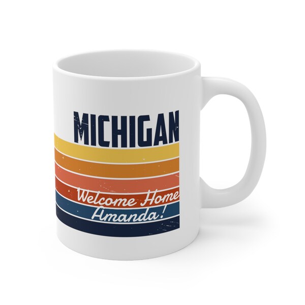 Michigan Mug - Etsy