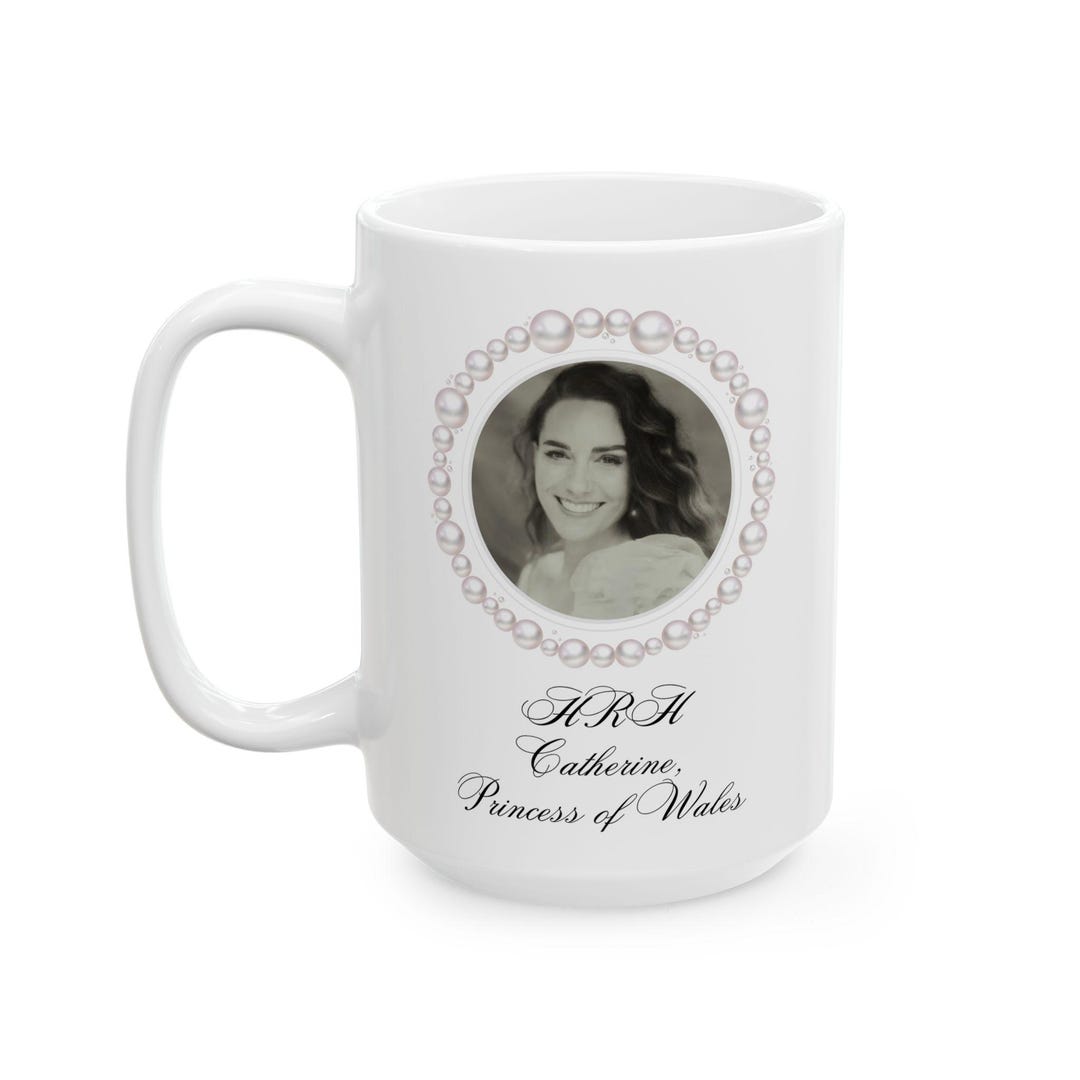 Princess Kate Mug, HRH Catherine Princess of Wales Mug, Kate Middleton ...