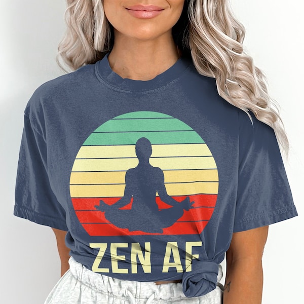 Zen Af Tshirt - Etsy