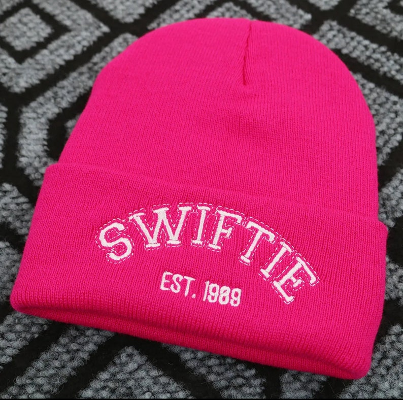 Embroidered Swiftie Taylor Swift Beanies for Women Men 1989 - Etsy
