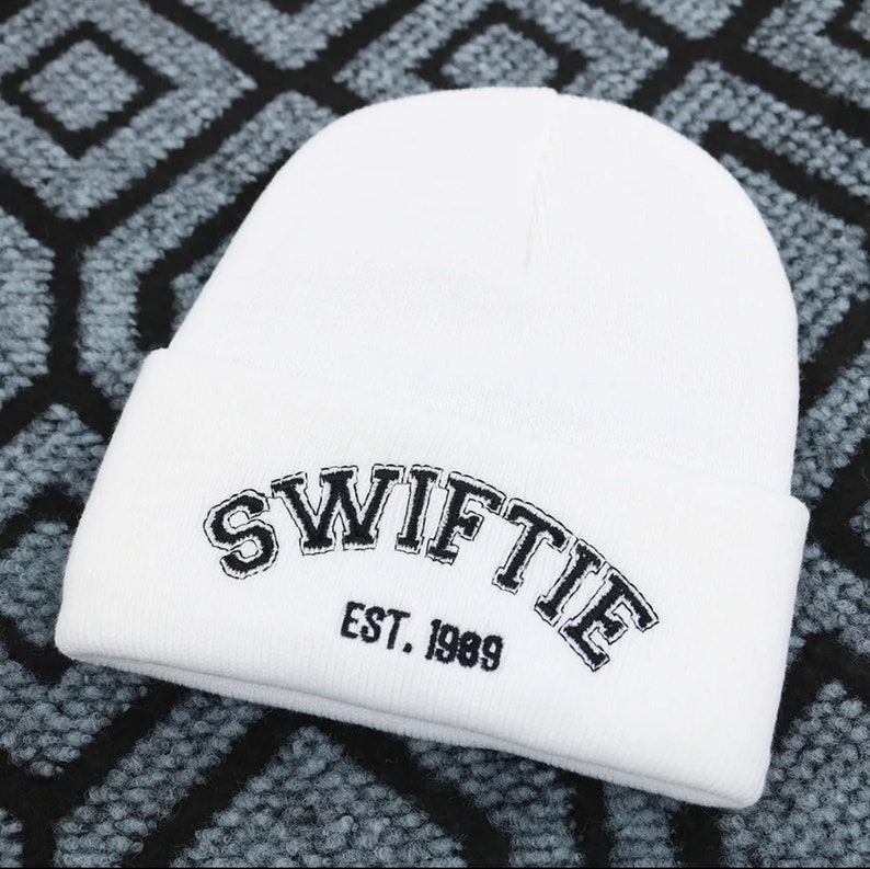 Embroidered Swiftie Taylor Swift Beanies for Women Men 1989 - Etsy