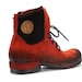 Red Men’s Suede Leather Boots Colin - Etsy