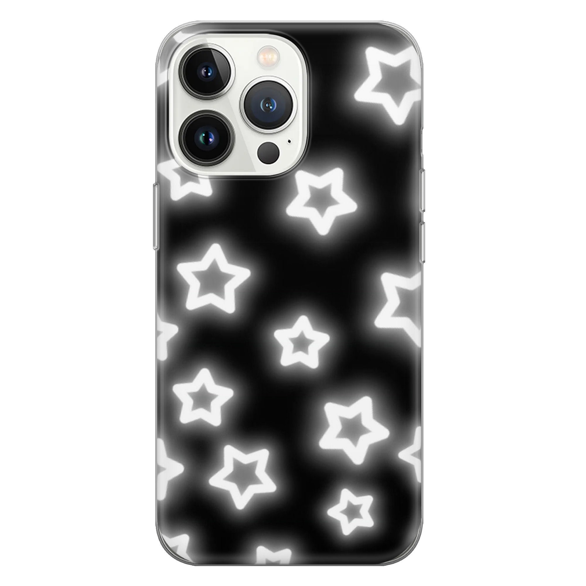 Y2K Sky Stars Phone Case Old School Vibe Cover for iPhone 14 Pro Max ...
